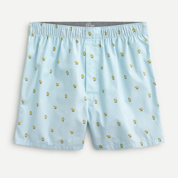 J. Crew | Underwear & Socks | Nwt Jcrew Boxers In Little Chick Print ...